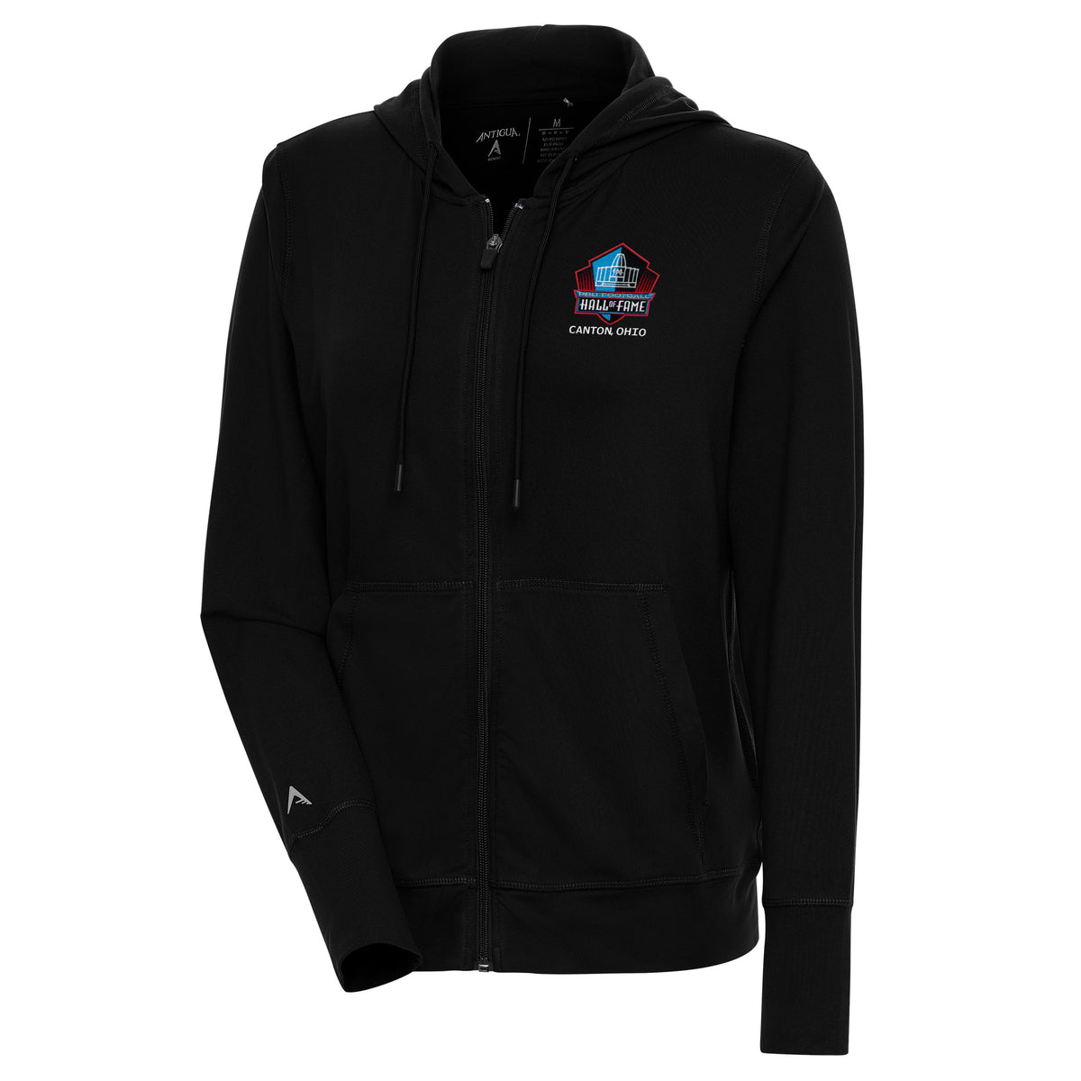 Hall of Fame Women's Antigua Moving Front Zip Jacket – Pro Football ...