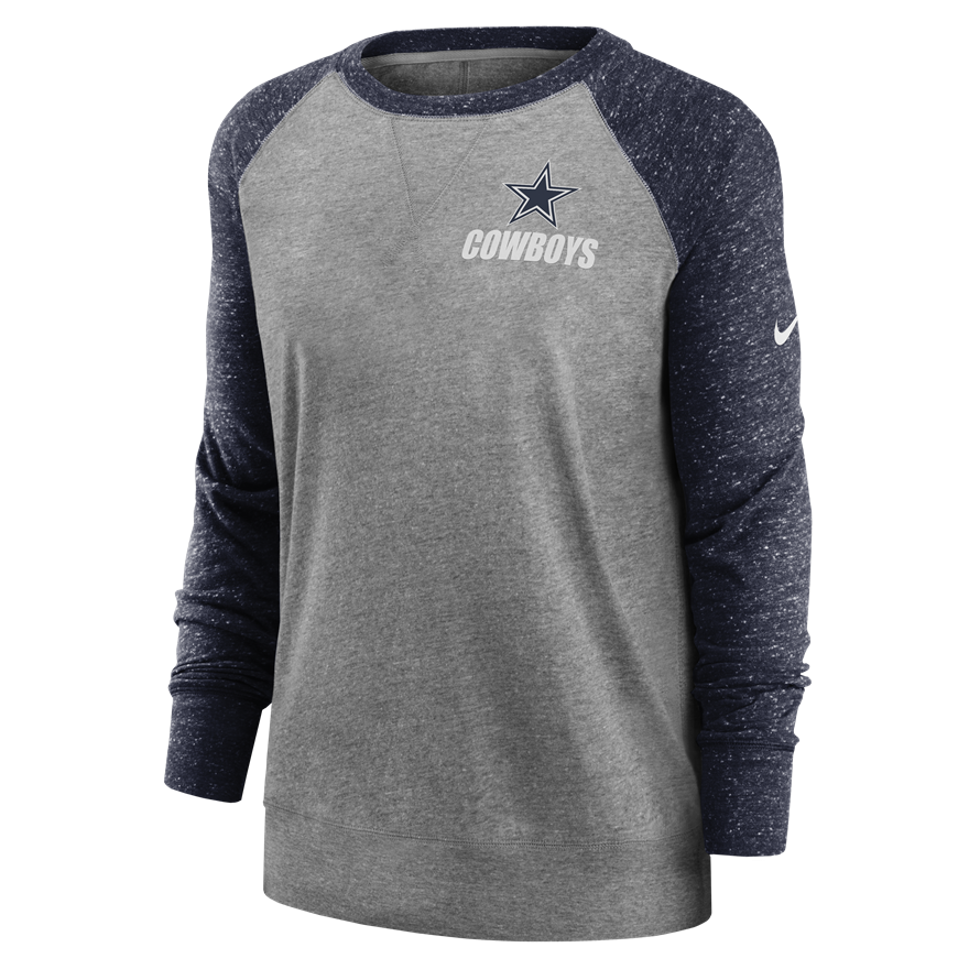 Cowboys Womens Nike Vintage Crew – Pro Football Hall of Fame