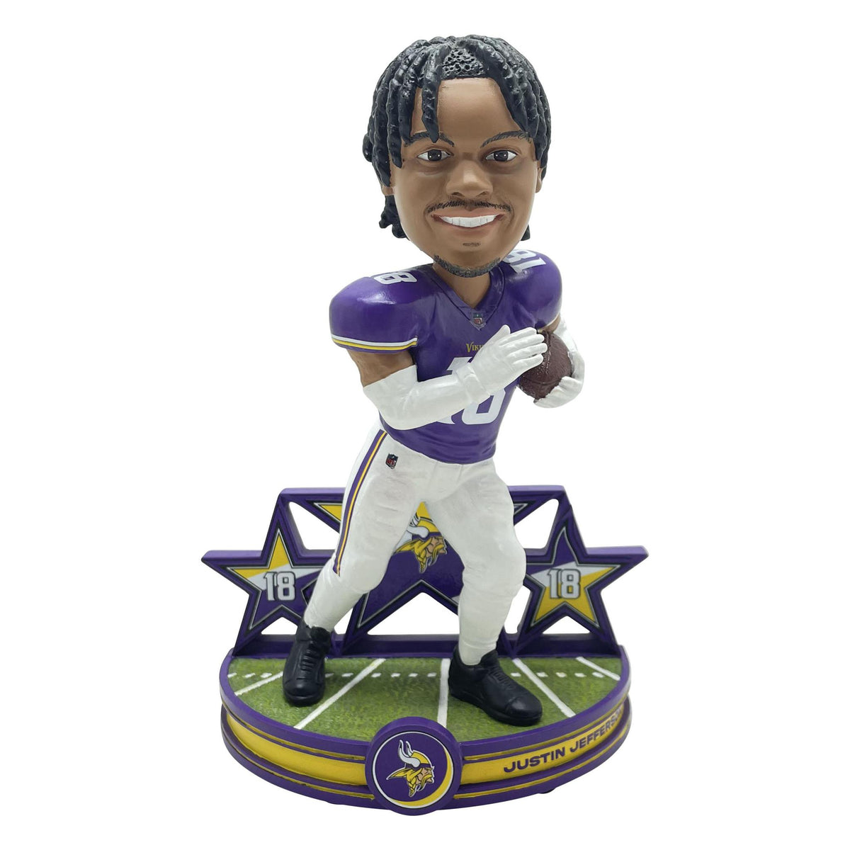 Justin Jefferson Superstar Bobblehead – Pro Football Hall of Fame
