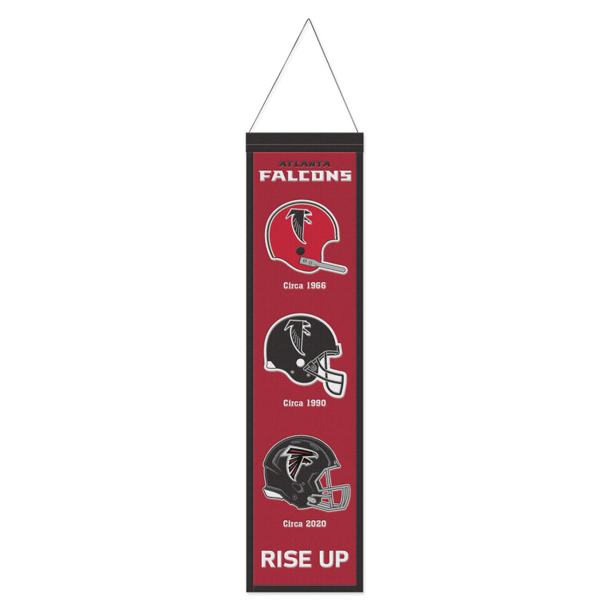 Falcons Evolution Banner – Pro Football Hall of Fame