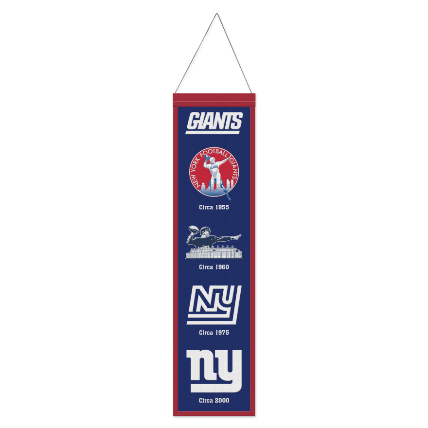 Giants Evolution Banner – Pro Football Hall of Fame