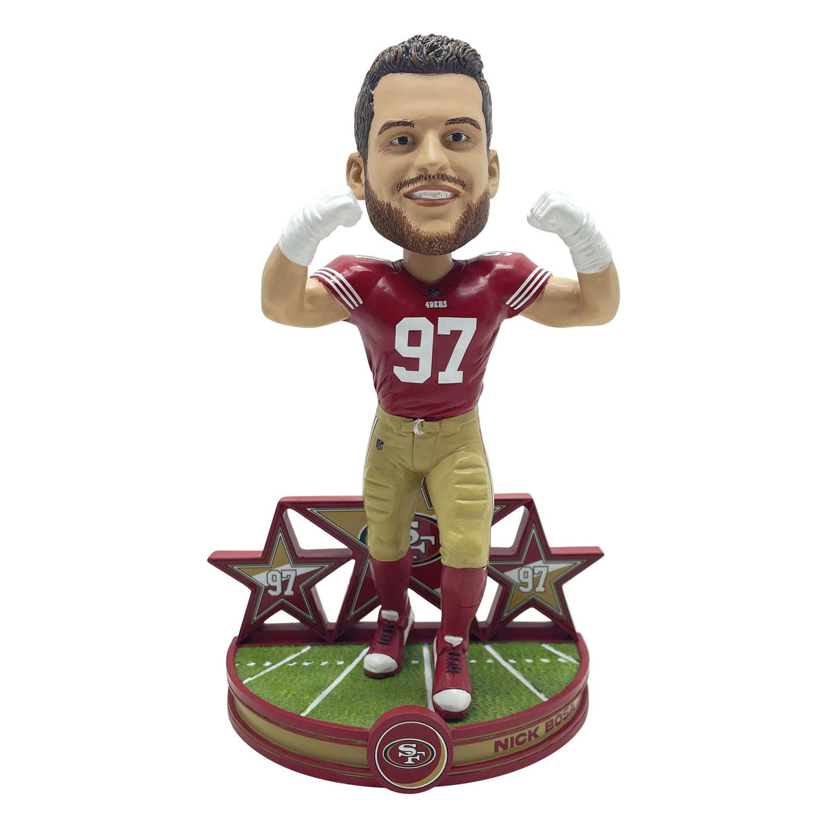 Nick Bosa Superstar Bobblehead – Pro Football Hall of Fame