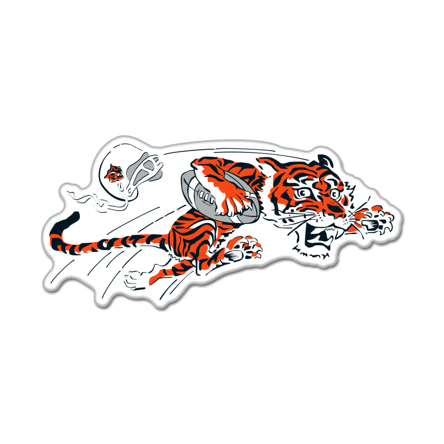 Bengals Retro Pin – Pro Football Hall of Fame