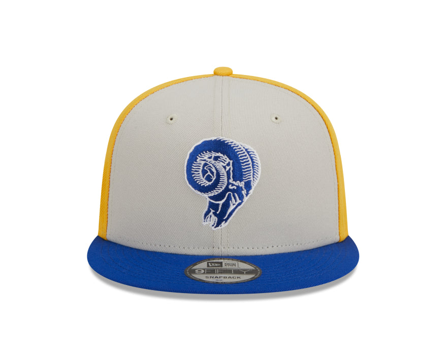 Rams New Era® 950 Sideline History Snapback Hat – Pro Football Hall of Fame