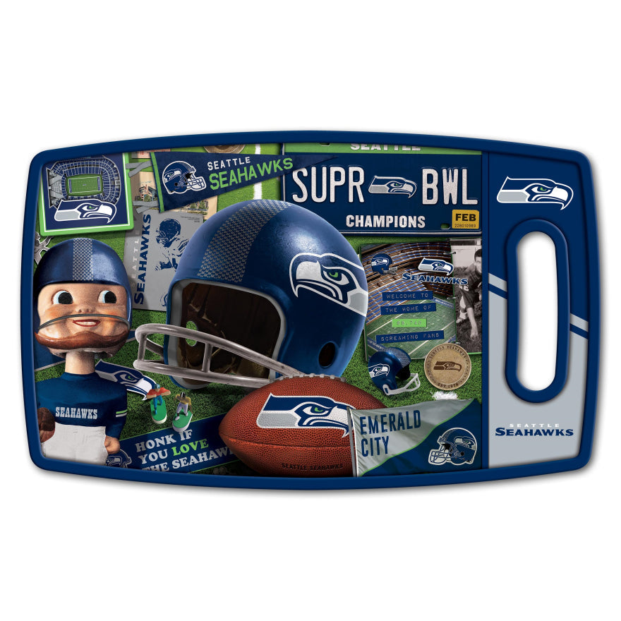 Seahawks Retro Cutting Board – Pro Football Hall of Fame