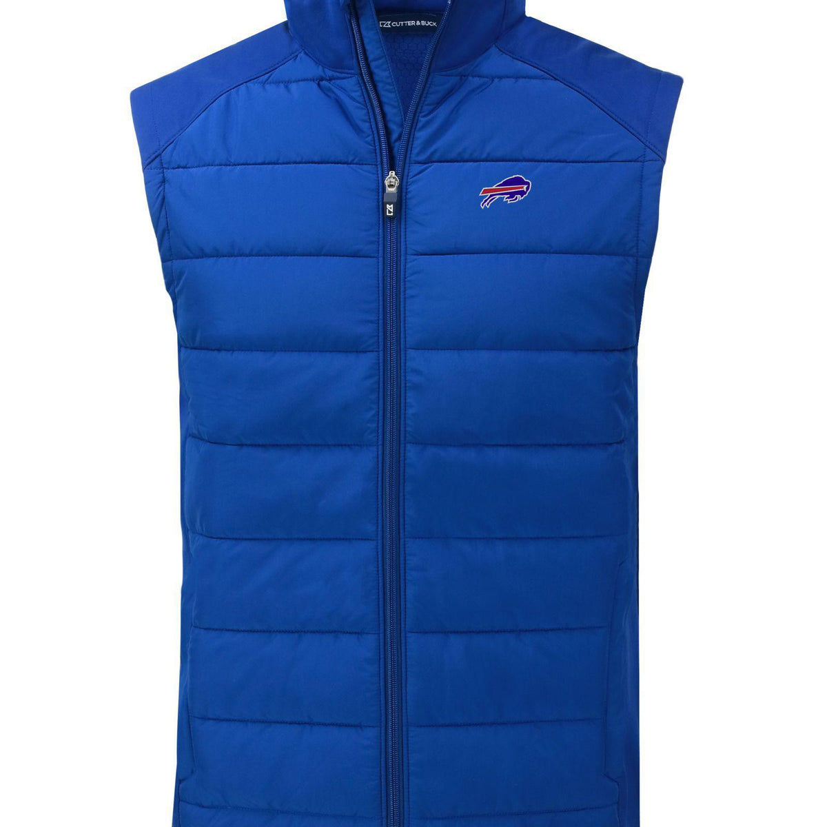 Bills Cutter and Buck Men's Blue Evoke Eco Hybrid Vest – Pro Football ...