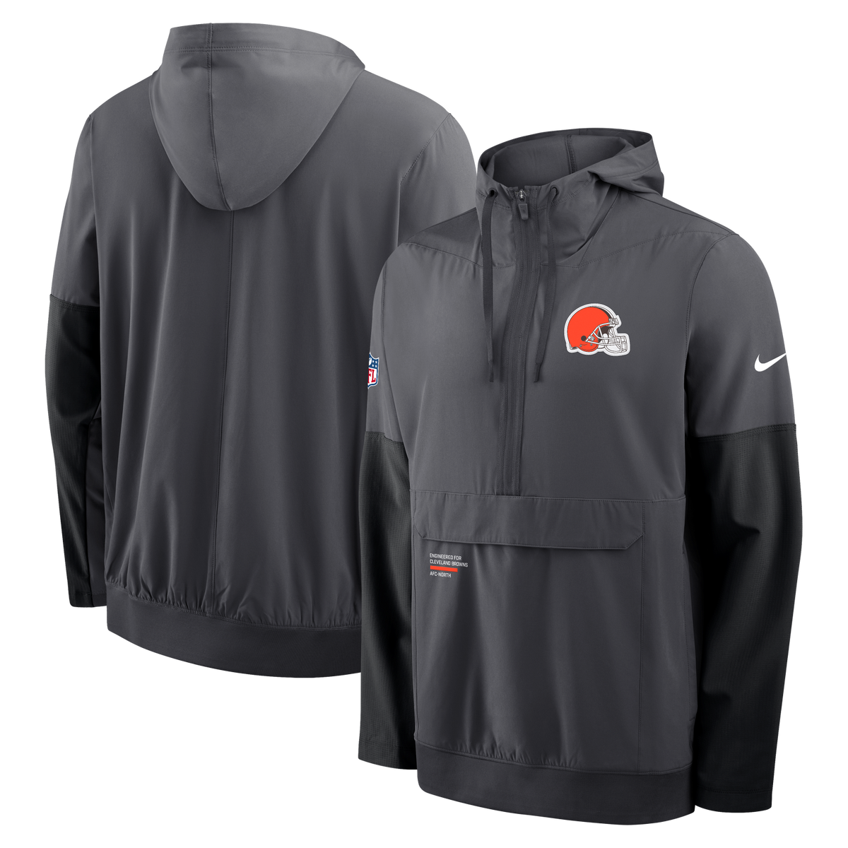 Browns 2025 Nike Men's Anorak Long Sleeve Jacket – Pro Football Hall of ...