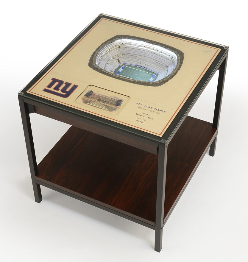 Giants 25-Layer Lighted StadiumView End Table – Pro Football Hall of Fame