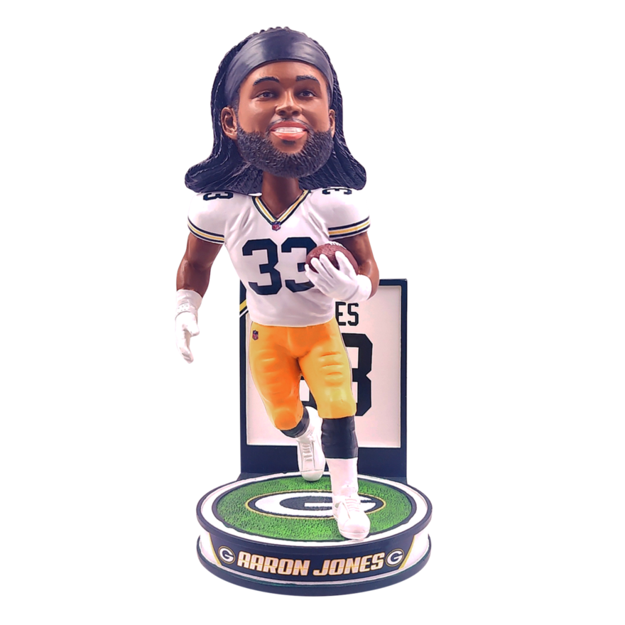 Packers Aaron Jones Hero Series Bobblehead – Pro Football Hall of Fame