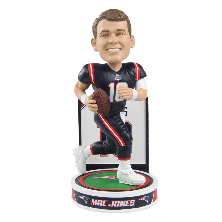 Patriots Mac Jones Hero Series Bobblehead – Pro Football Hall of Fame