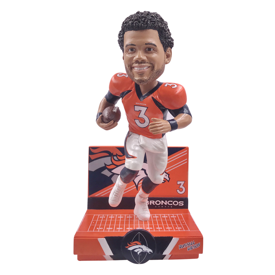 Broncos Russell Wilson Highlight Series Player Bobblehead – Pro ...