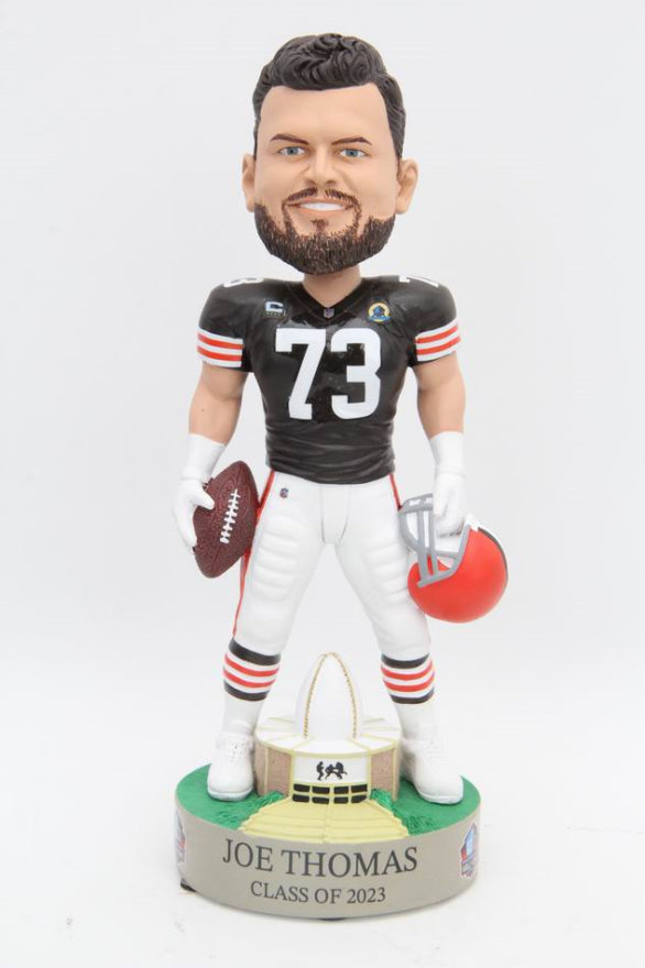 Joe Thomas Hall of Fame Rotunda Bobblehead – Pro Football Hall of Fame