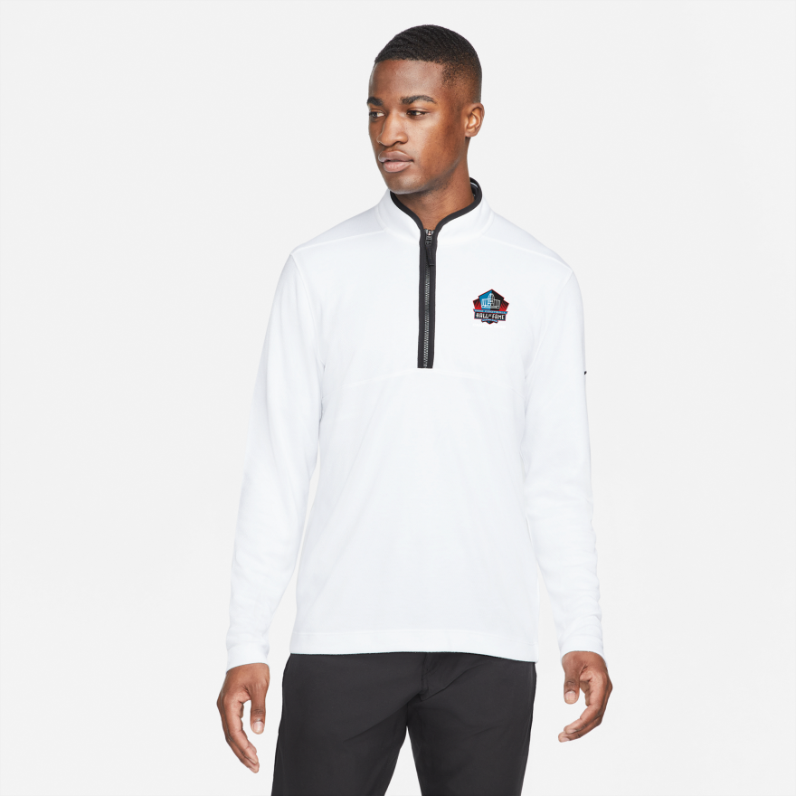Hall of Fame Nike Victory Half Zip Jacket - White – Pro Football Hall ...