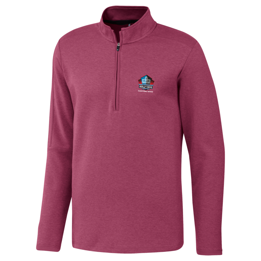 Hall of Fame Adidas® 3-Stripe Layer 1/4 zip Pullover- Maroon – Pro ...