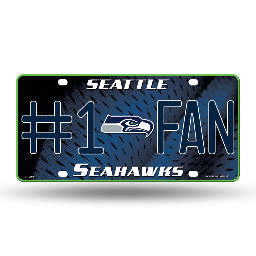 Seahawks License Plate – Pro Football Hall of Fame