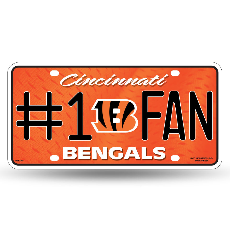 Bengals License Plate – Pro Football Hall of Fame