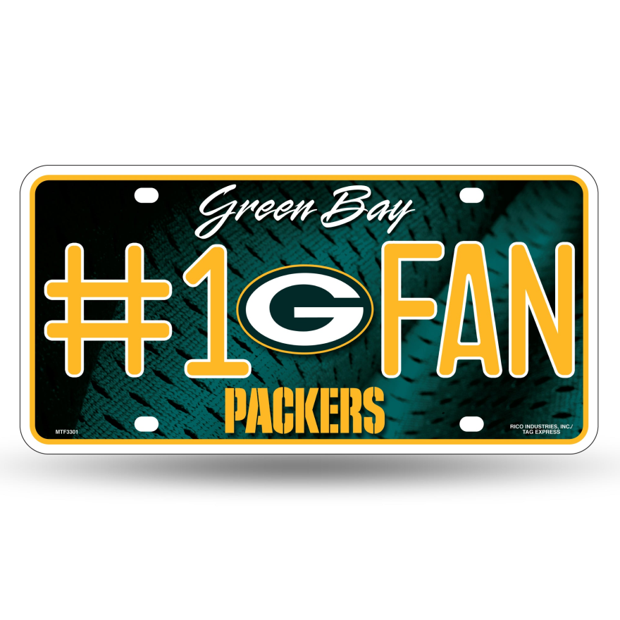 Packers License Plate – Pro Football Hall of Fame