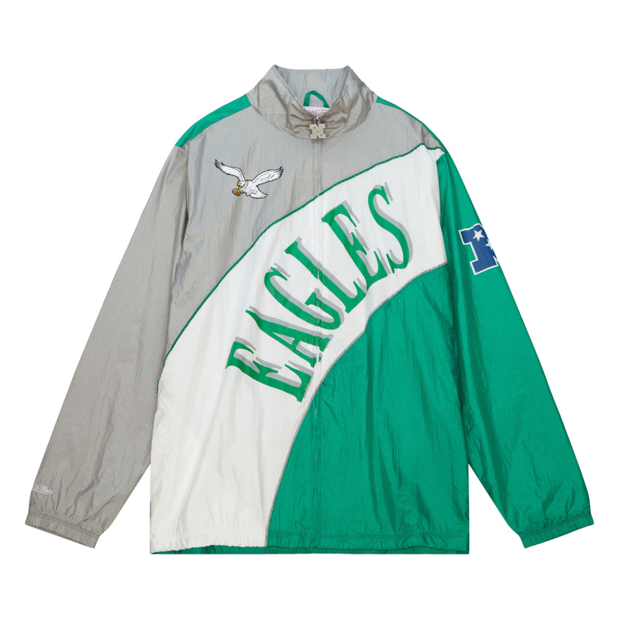 Eagles Mitchell and Ness Windbreaker – Pro Football Hall of Fame