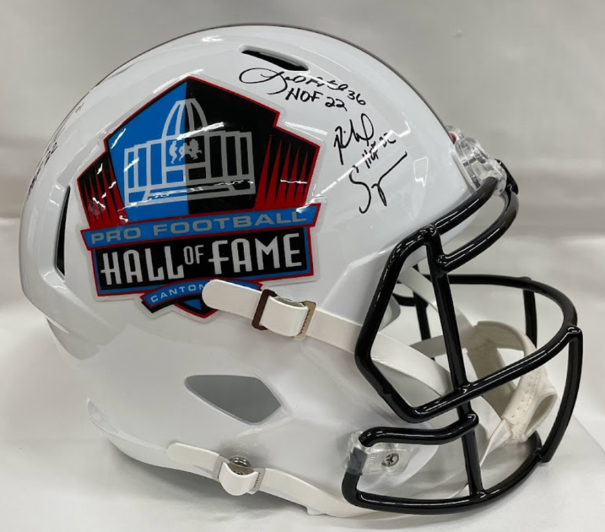 Class of 2022 Autographed Hall of Fame Replica Speed Helmet – Pro ...
