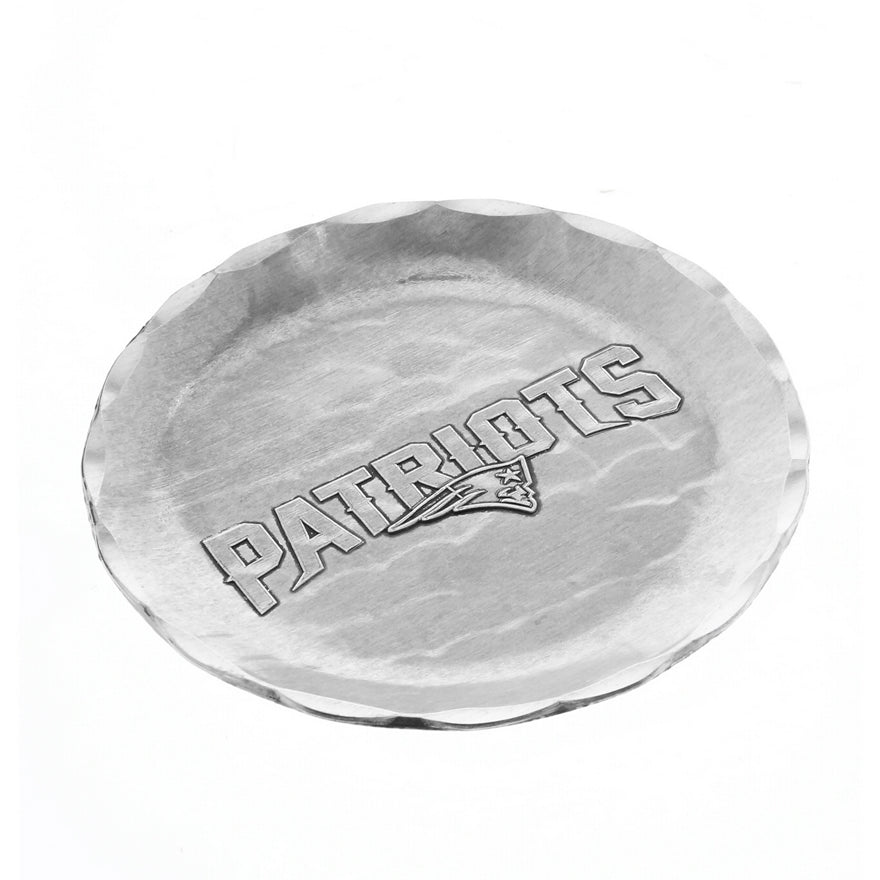New England Patriots Aluminum Logo Coaster – Pro Football Hall of Fame