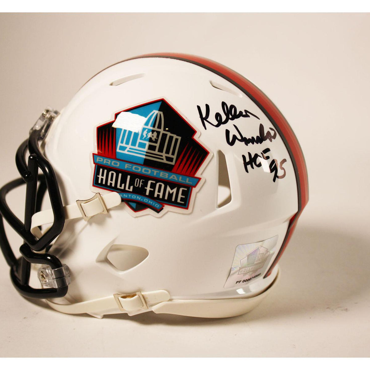 Kellen Winslow Autographed Hall Of Fame Mini Helmet - White – Pro ...