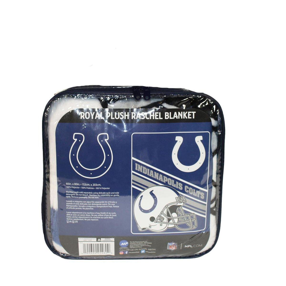 Colts 60x80 blanket – Pro Football Hall of Fame
