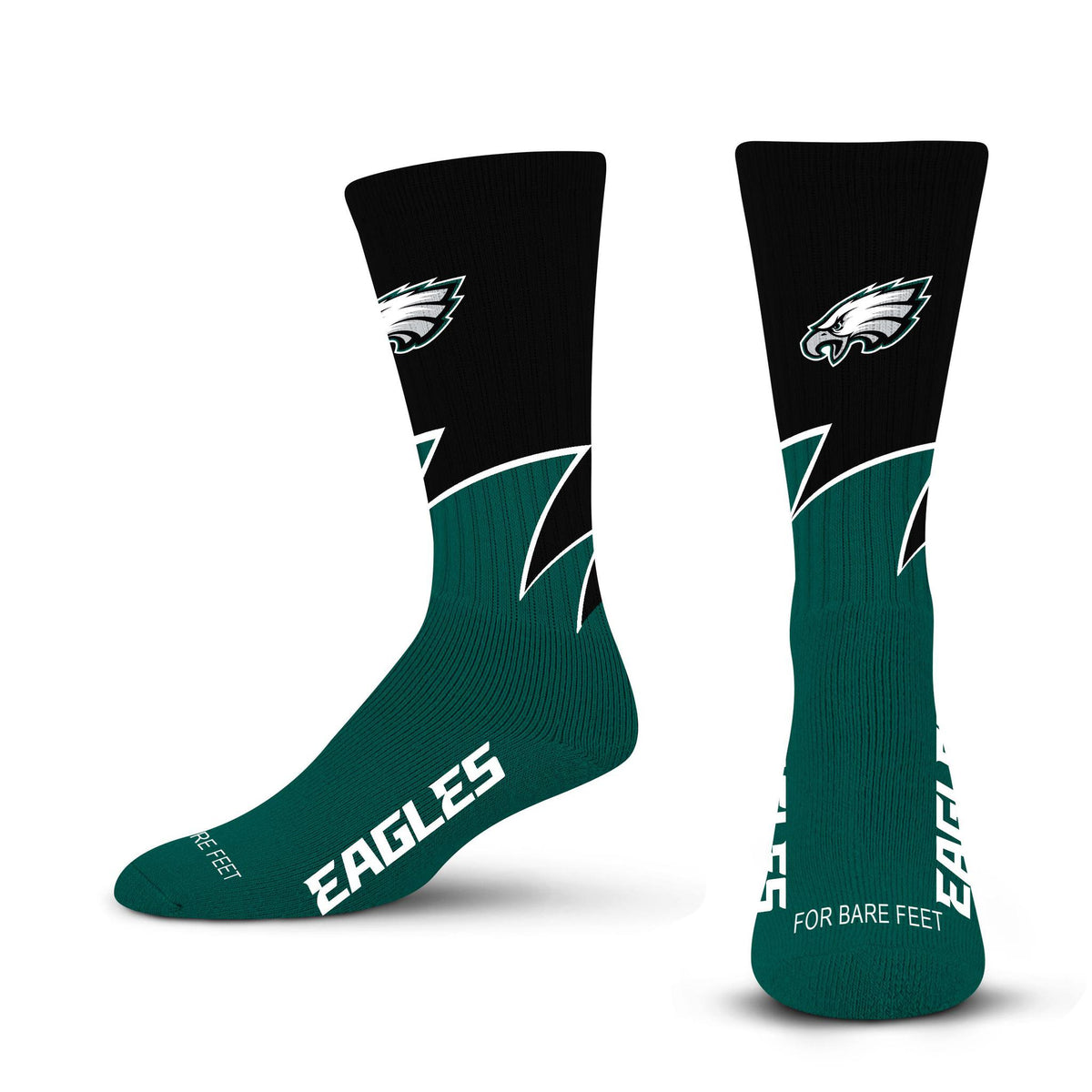 Eagles 2025 Black Wave Sock – Pro Football Hall of Fame