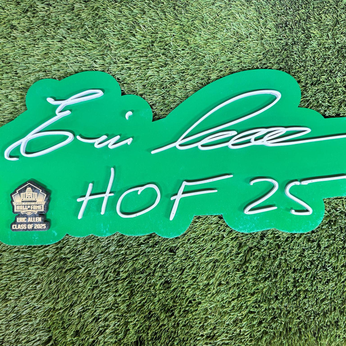 Eric Allen Eagles Class of 2025 3D Signature Color Wall Sign - DS – Pro ...
