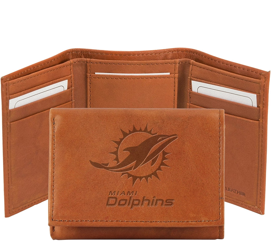 Dolphins Leather Wallet – Pro Football Hall of Fame