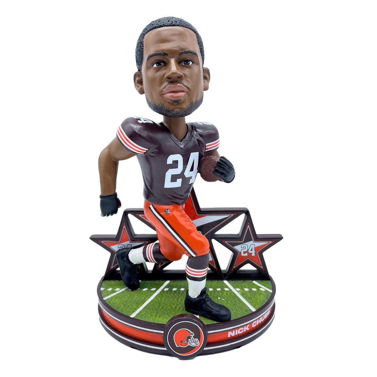 Nick Chubb Superstar Bobblehead – Pro Football Hall of Fame