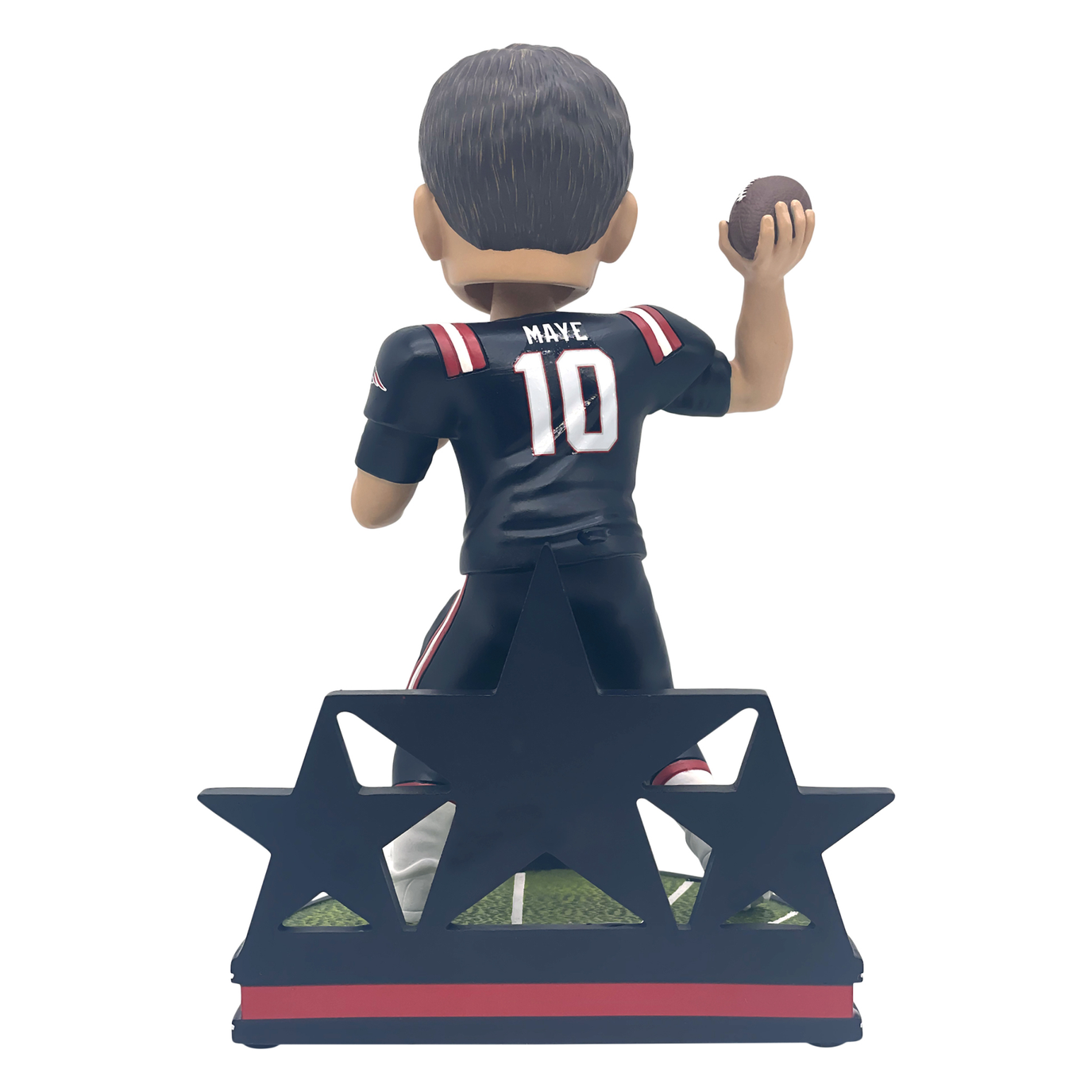 Patriots Drake Maye Superstar Bobblehead – Pro Football Hall of Fame