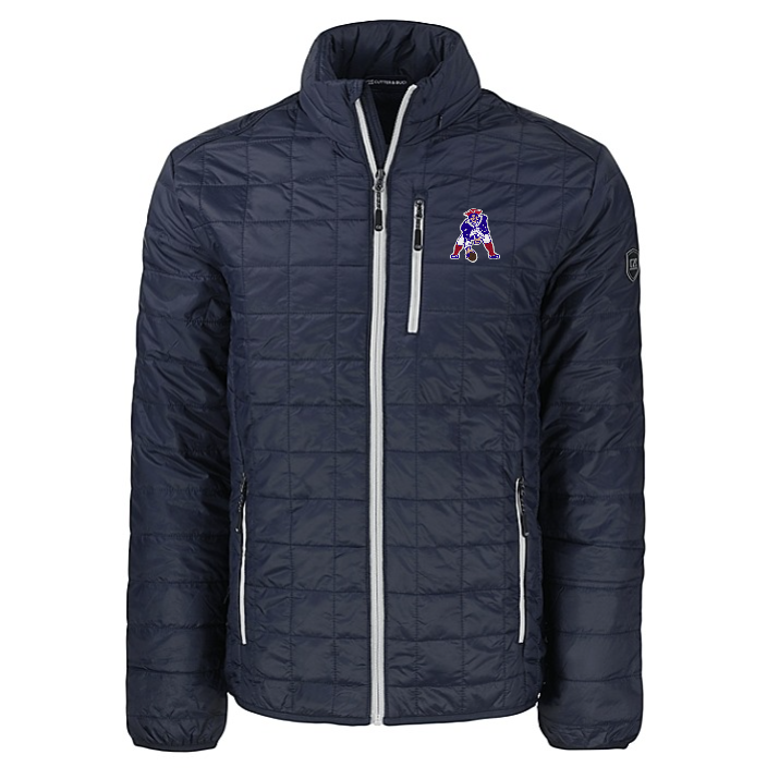 Patriots Rainier PrimaLoft Eco Full Zip Throwback Logo Jacket – Pro ...